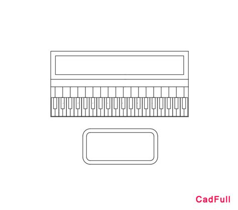 Piano 6 Cadfull Free Autocad Blocks