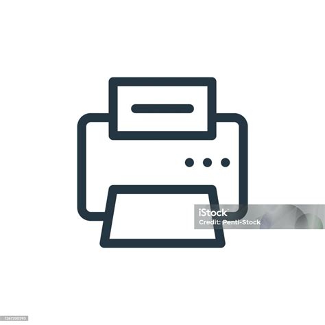 흰색 배경에서 격리된 팩스 기 벡터 아이콘입니다 웹 사이트 디자인 및 모바일 앱 개발을위한 개요 얇은 라인 팩스 기계 아이콘 얇은 회기 팩스 기계 윤곽선 아이콘 벡터