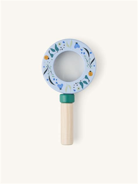 Toy Magnifying Glass 12 X 6 X 2 Cm Ice Blue