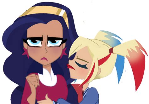 Dc Superhero Girls Diana And Harleen Render By Mbrart On Deviantart
