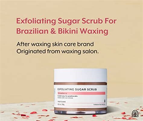 Ynotcare Exfoliating Sugar Scrub For Bikini Area Prevent Ingrown Hair