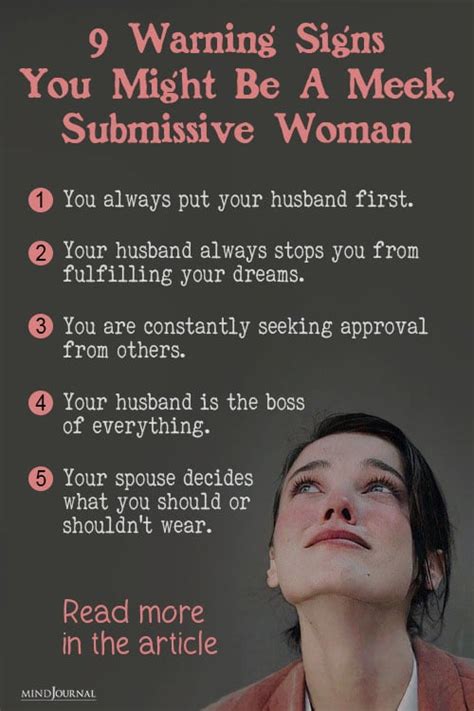 What Does Being Submissive Mean 9 Signs Of A Meek Woman