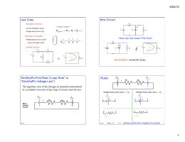 COMBINED SERIES PARALLEL CIRCUIT EXAMPLE