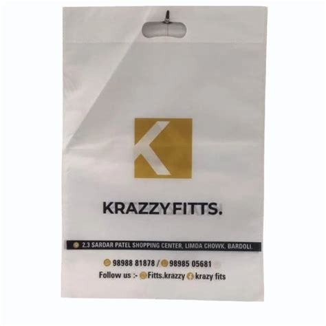 3mm White Printed D Cut Non Woven Bag At Rs 149 Kg Non Woven Bag In