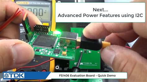 TDK FS1406 Evaluation Board Quick Demo and Advanced GUI Features - YouTube