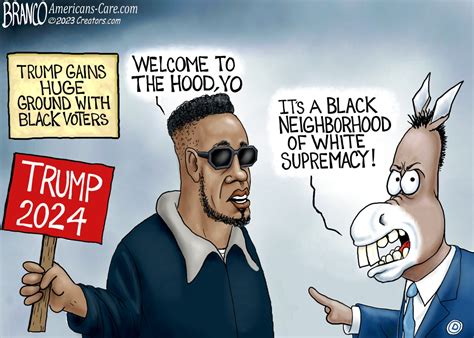 A F Branco Cartoon Black Votes Matter Comically Incorrect