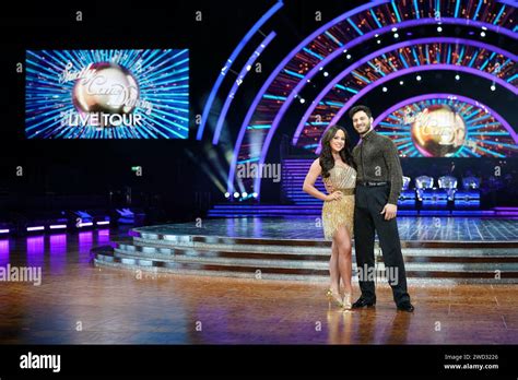 Ellie Leach And Vito Coppola During A Photocall For The Strictly Come