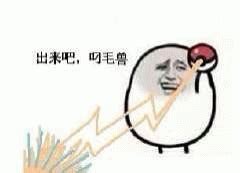 出来吧叼毛兽 出来吧叼毛兽搞笑卡通形象发射动感光波表情包图片gif动图 求表情网 斗图从此不求人