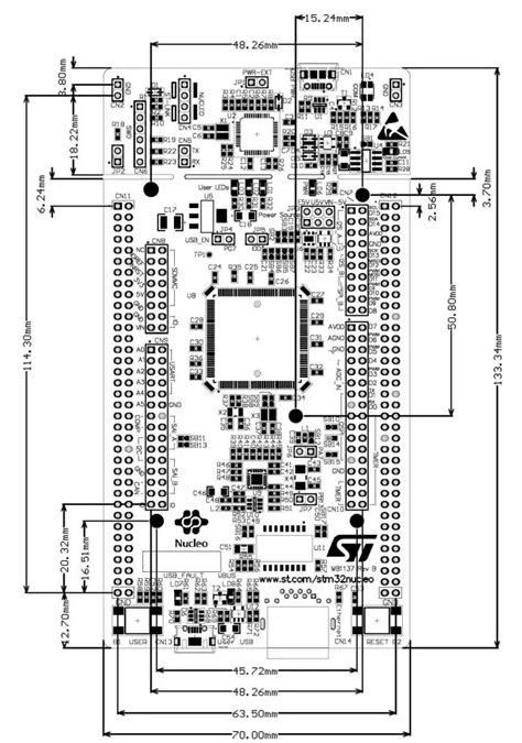 Купить Nucleo F767zi Stm32 Nucleo 144 макетная плата с Mcu Stm32f767zi
