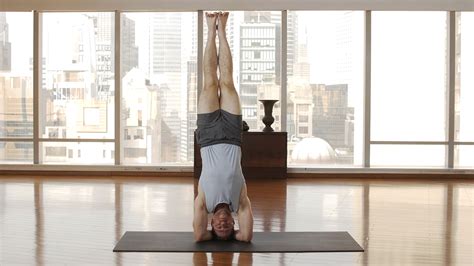 Yoga Pose Sirsasana Headstand Pure Online
