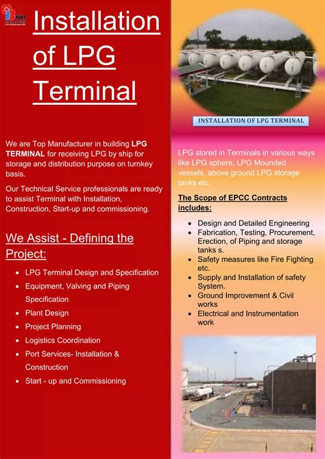 Installation Of Lpg Terminal Pdf