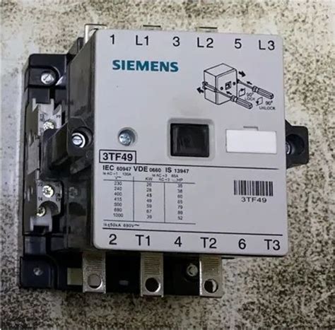 4 Pole Siemens Power Contactor At ₹ 4599 In Chennai Id 24843161712