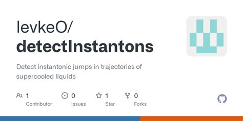Github Levkeodetectinstantons Detect Instantonic Jumps In