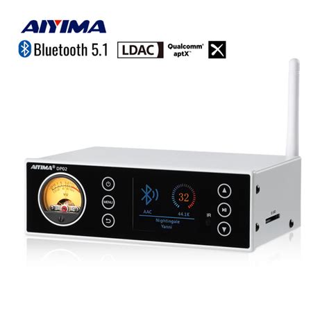 Aiyima Dp02 Hifi Akm4493 Decoder Bluetooth 5 1 Digital Player Preamp