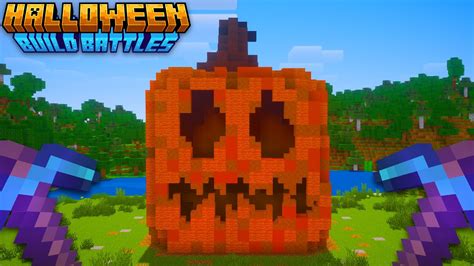 The Ultimate Minecraft Halloween Build Battle Youtube