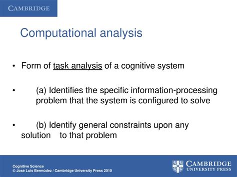Ppt Chapter 2 Marrs Theory Of Vision Powerpoint Presentation Free
