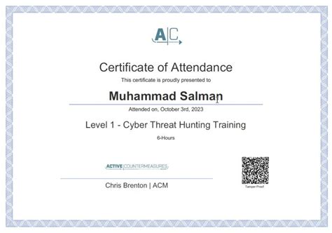 Muhammad Salman On Linkedin Cybersecurity Threathunting Continuouslearning Infosec Gratitude