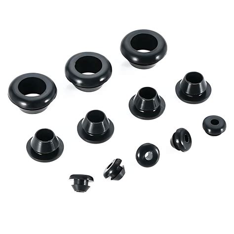 Qrity 20 Pcs Rubber Grommets Cable Railing Car Grommet Cable Railing Protective