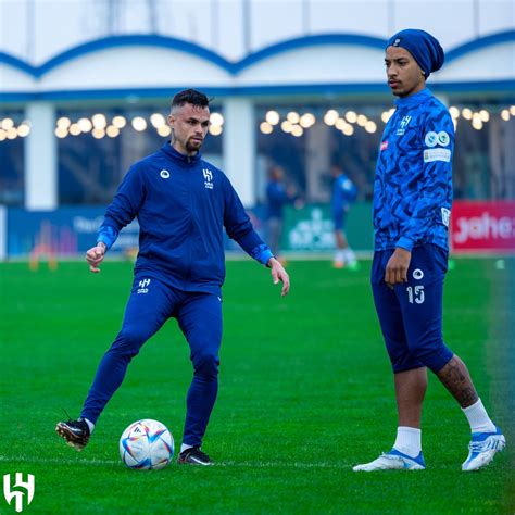 سينشي الهلالي ★ On Twitter ميشيل و بيريرا جاهزين للكلاسيكو 📸