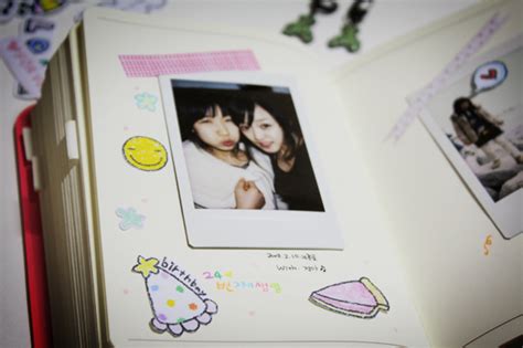 쑤♥ 다이어리 스티커 3탄 다이어리 꾸미기 수제 스티커 만들기 폴로라이드 꾸미기 네이버 블로그