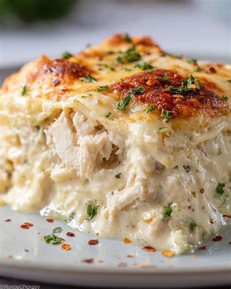 Recipe For Chicken Alfredo Lasagna Tasty Chicken Recipes