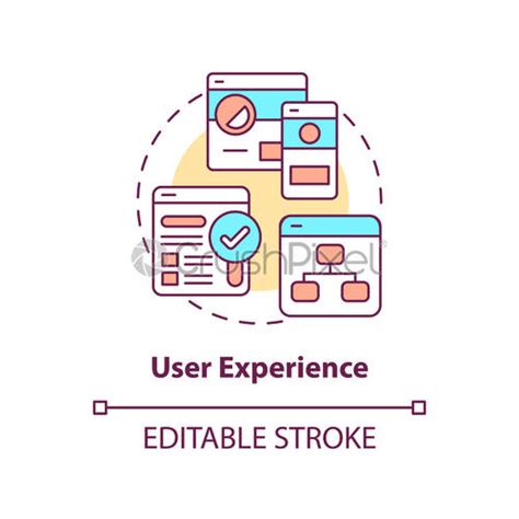User Experience Concept Icon Stock Vector 5302888 Crushpixel