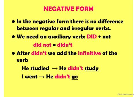 Past Simple Negative Wordwall 87 фото