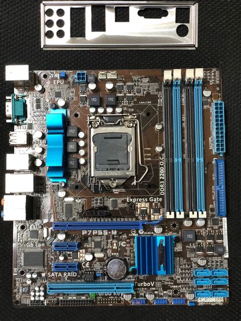 Original Motherboard For Asus P7p55 M Ddr3 Lga 1156 Usb20 For I5 I7