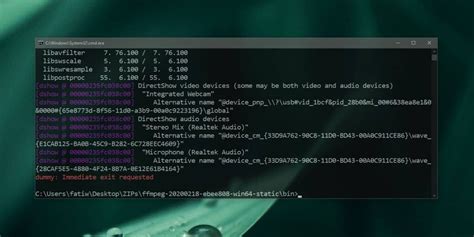 How To Record System Sound With FFMPEG On Windows 10