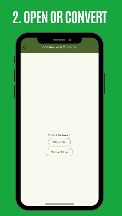 ODS Open Convert XLSX PDF For IPhone Free App Download