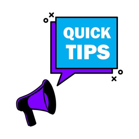 Premium Vector Megaphone Speaker Quick Tips Realistic Megafon