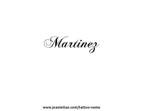 Martina Cursive Name Tattoo Creator