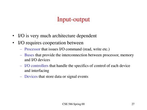 Cse 586 Computer Architecture Lecture 7 Ppt Download