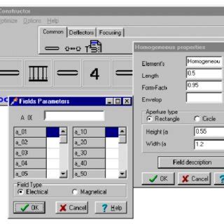 The Example Of Interface Window For Long Time Evolution Simulation Download Scientific Diagram