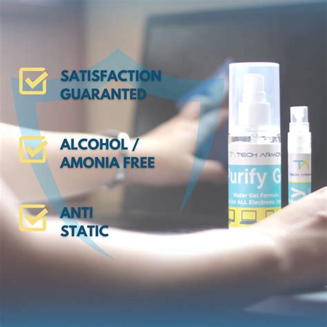 Tech Armor Screen Cleaner Kit [3 4oz 0 8oz] Best For Smartphones Iphones Ipads Eyeglasses