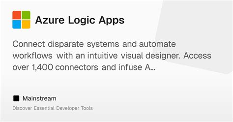 Azure Logic Apps Visually Design And Automate Complex Business Processes Mainstream
