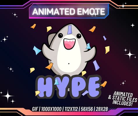 Animated Twitch Emote Shark Emote Dancing Shark Emote Twitch Emote
