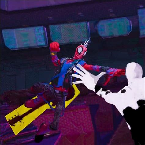 Hobie Brown Spider Punk Spider Verse Spiderman Meme Marvel