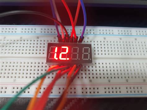 how does a 4 digit 7 segment led display operate science math discovery