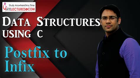 Data Structures Using C Postfix To Infix Conversion Youtube