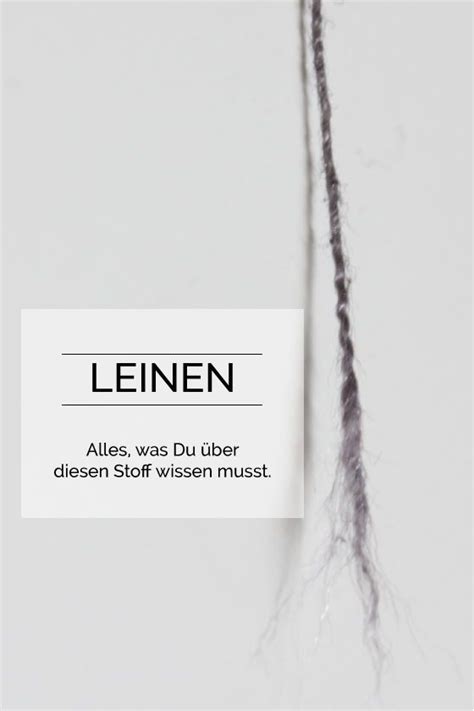 Warenkunde Leinen Rapantinchen Leinen Nähen einfach Stoffe kaufen