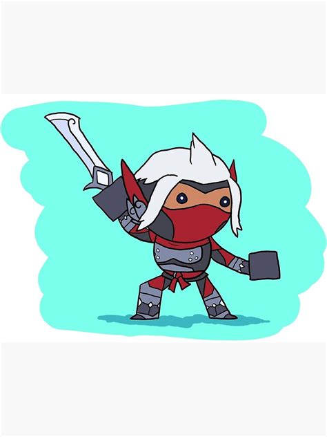 Brawlhalla Kunoichi Val Art Print By Clunse Redbubble