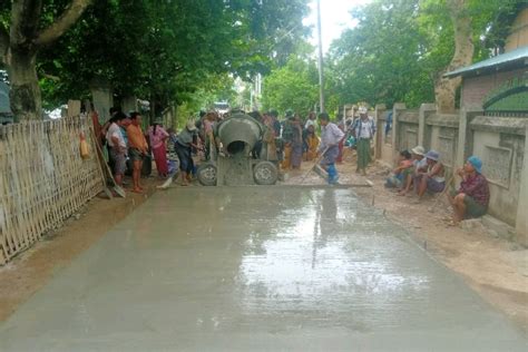 ကျောက်ဆည်မြို့နယ် ငပြောင်ကျေးရွာတွင် ကျေးရွာဖွံ့ဖြိုးတိုးတက်ရေးစီမံကိန