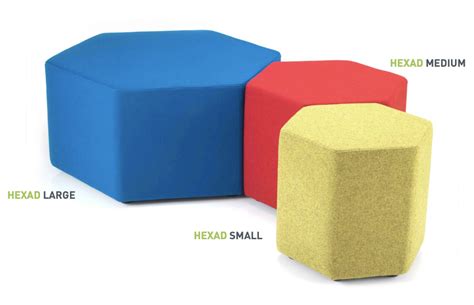 Hexagonal Stools Foundation Furniture