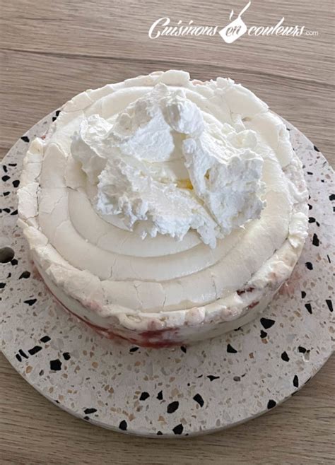 Vacherin Aux Fruits Rouges Un Dessert Frais Et Rapide Cuisinons En Couleurs