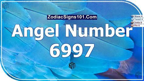 6997 Angel Number Spiritual Meaning And Significance - ZodiacSigns101