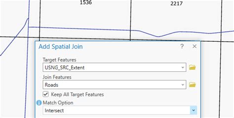 spatial join polygon to line esri community