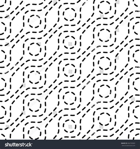 Linear Seamless Pattern Subtle Geometric Background Stock Vector Royalty Free 666750583