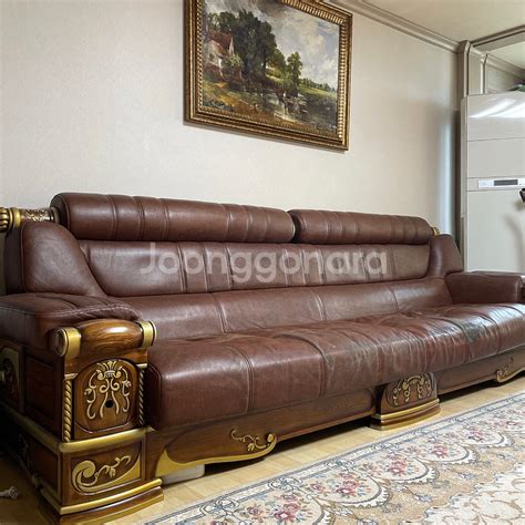 34인용 가죽쇼파 분리가능 소파 중고나라