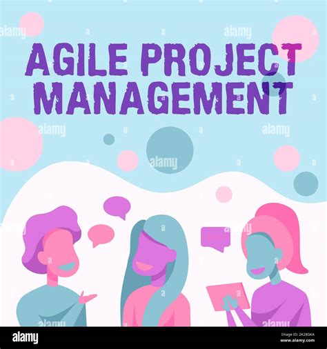 Text Caption Presenting Agile Project Management Business Concept Management Methodology From